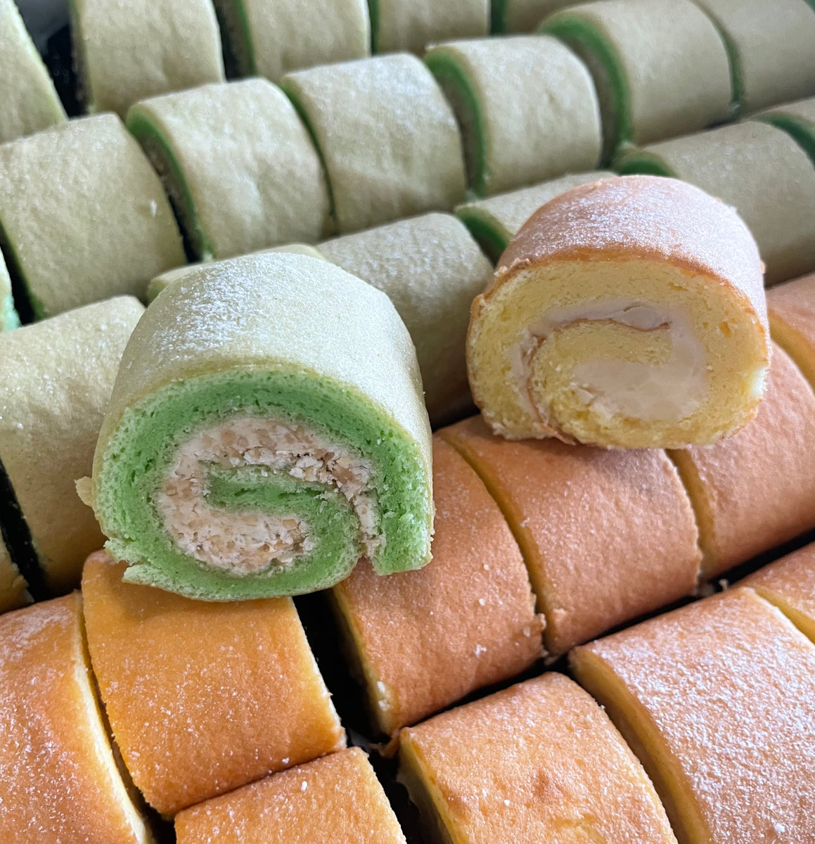 (SW06A) 22pc MINI ONDEH SWISS ROLLS WITH LEMON-YOGURT MINI CAKES – The ...