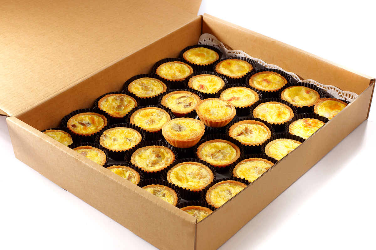 (SA06) Assorted Mini Quiche (14pc / 30pc) – The ROYALS Cafe