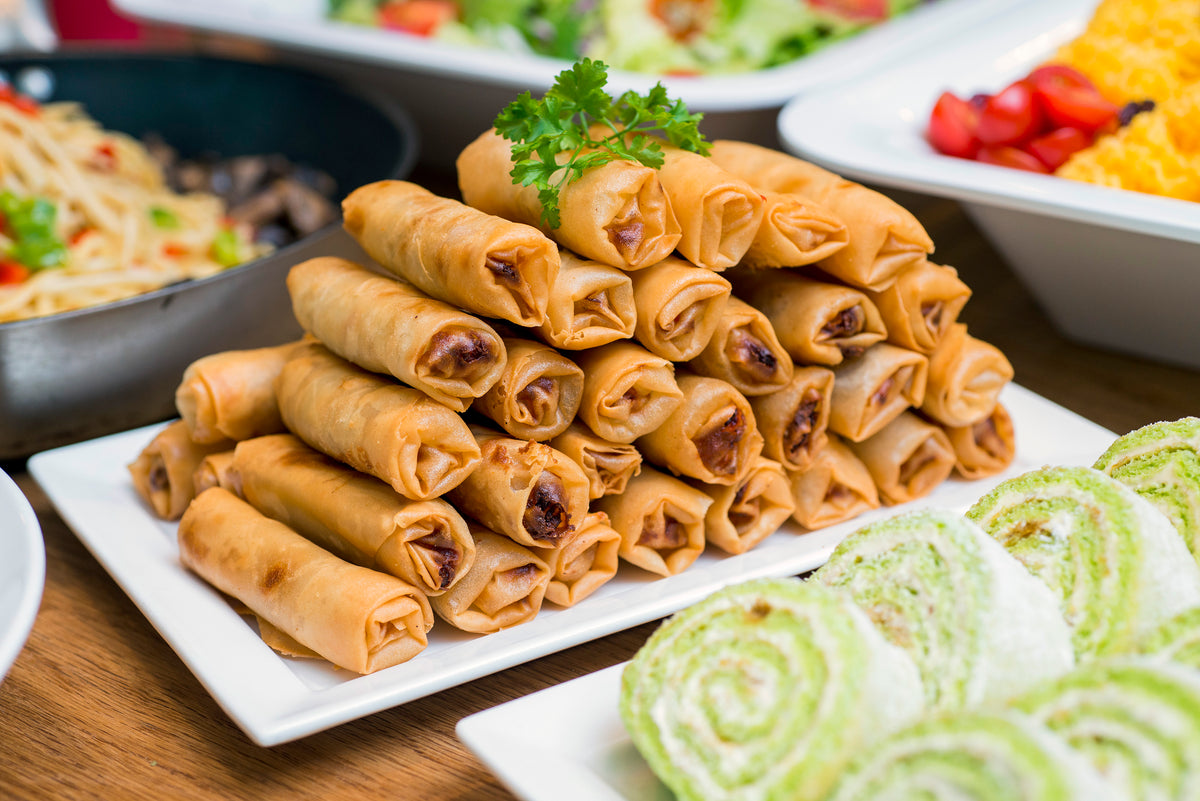 (SA21) Fried Springrolls (Vegan) – The ROYALS Cafe